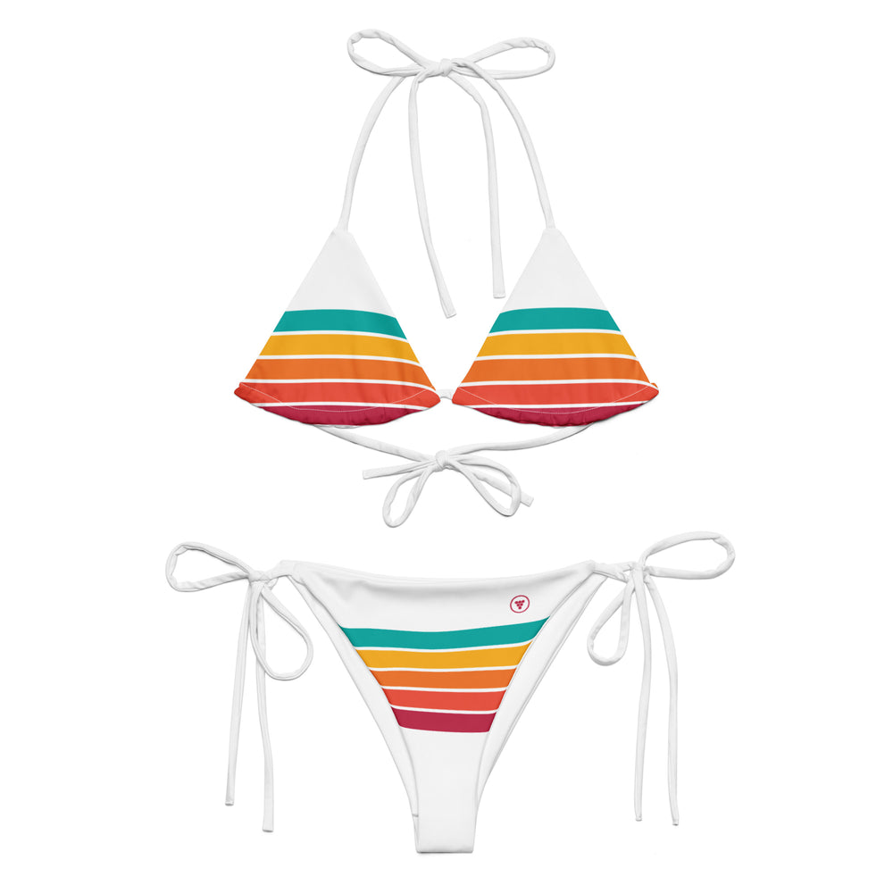 70s Retro Stripe Bikini | Sustainable Swimwear | Berry Jane – Berry Jane™