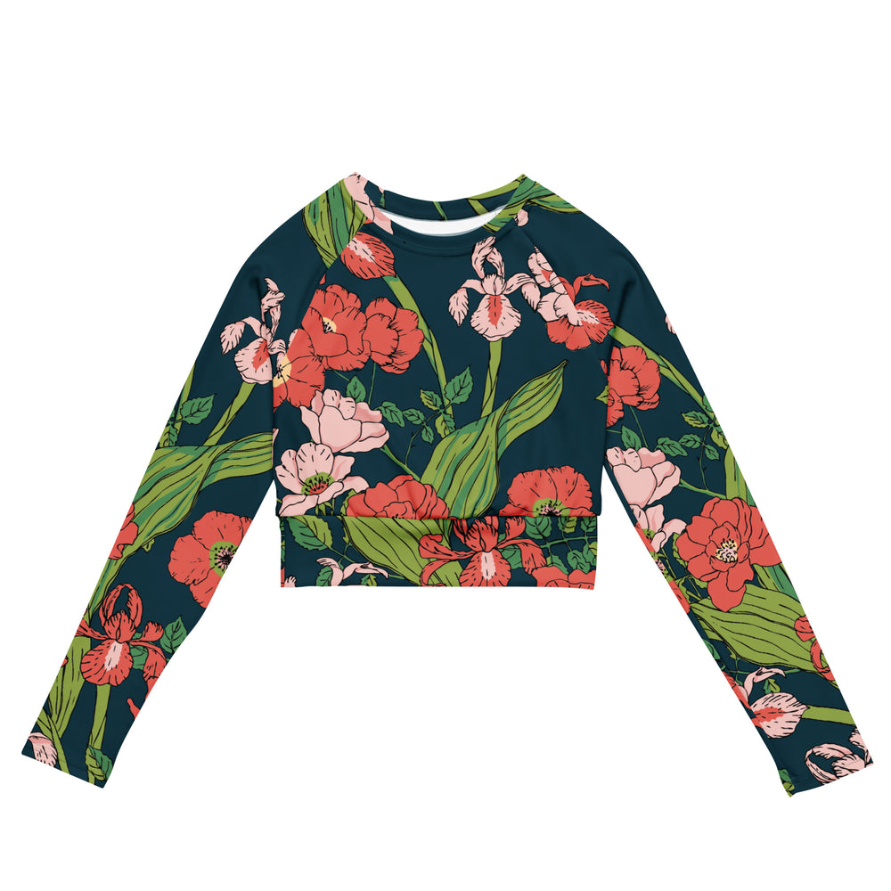 Women's Cropped Rash Guards – Berry Jane™